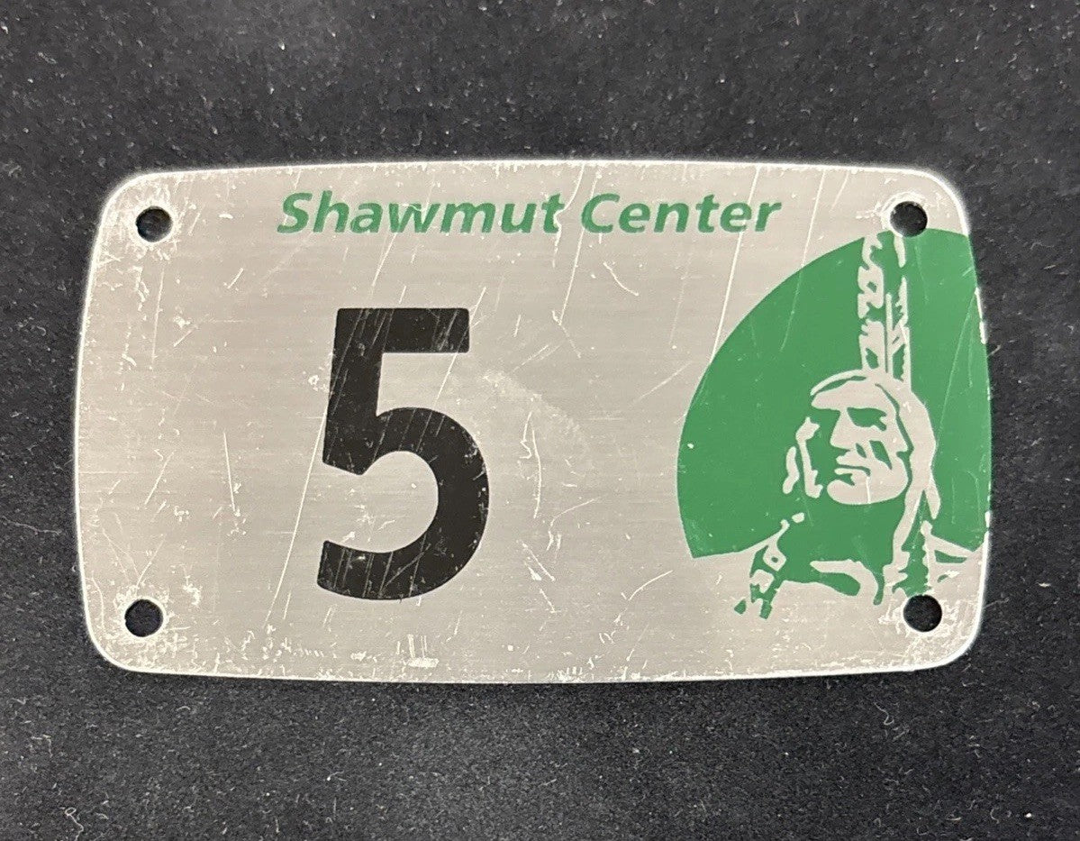 Original Shawmut Center Seatback Number #5 Fleet Center TD Garden Brui ...