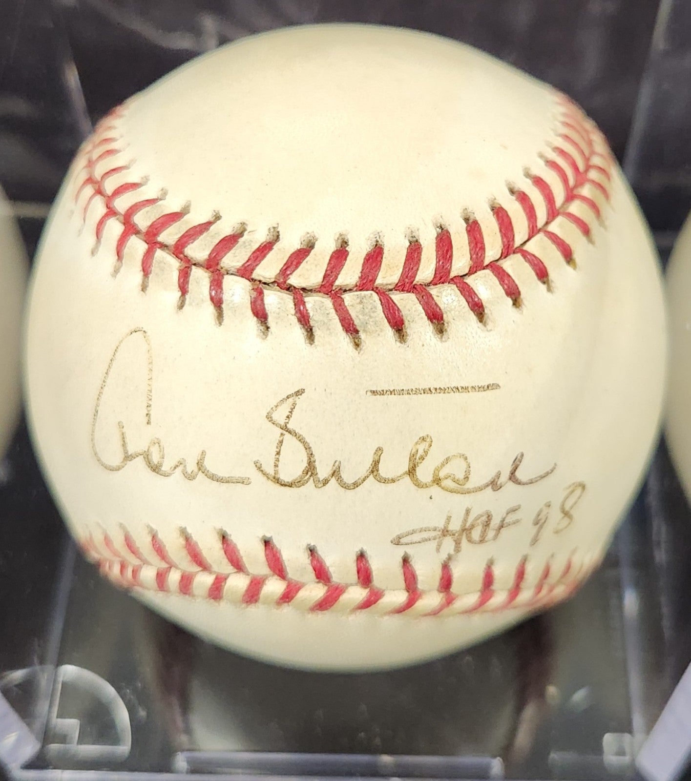Don Sutton Signed Inscribed AL Baseball Oakland A's Los Angeles Dodger ...