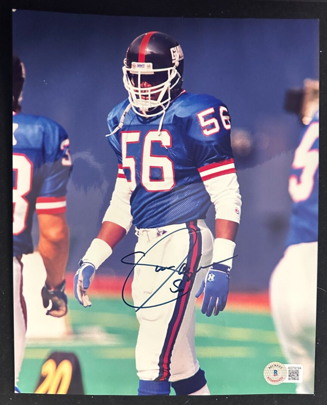 Lawrence Taylor Autographed 8x10 Photo New York Giants HOF BAS – Phil ...