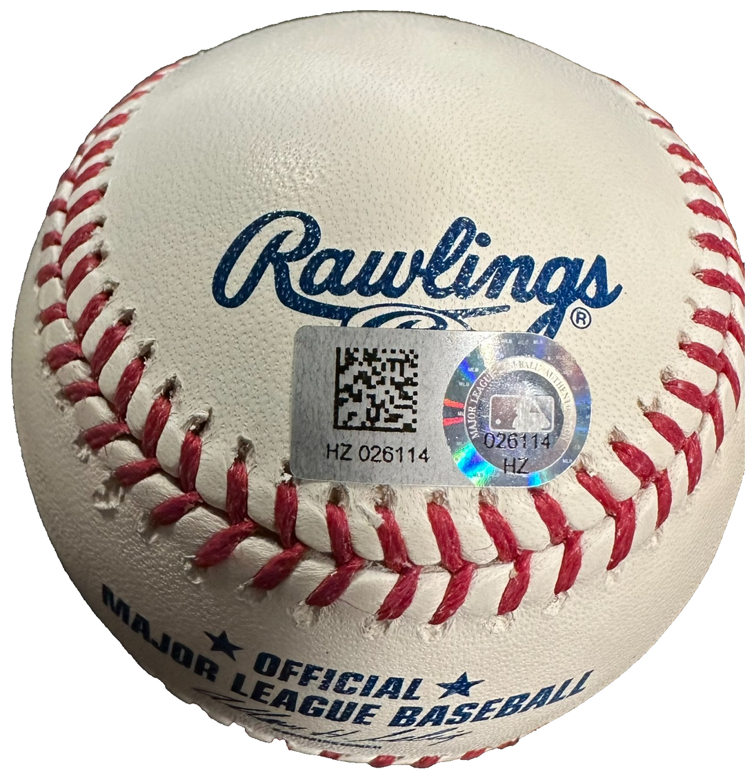 Jake Peavy Autographed Official Major League Baseball Red Sox MLB Holo ...