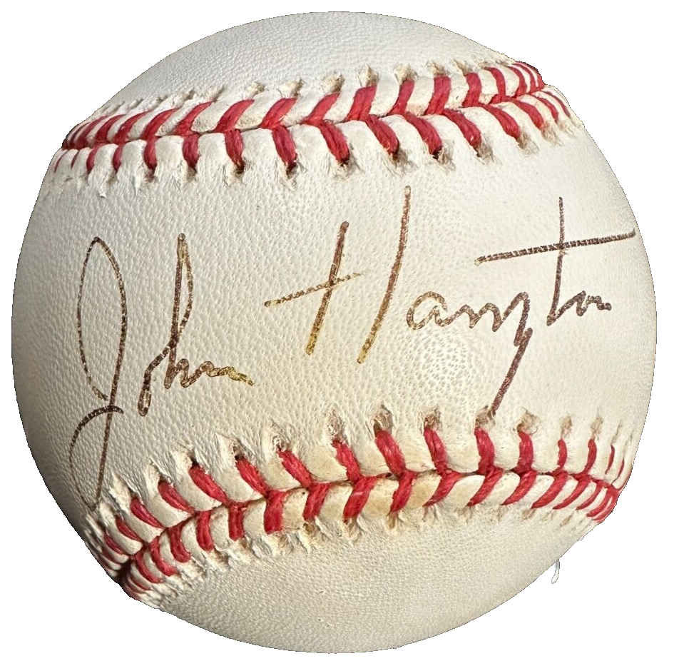 John Harington Autographed Major League Baseball BAS Boston Red Sox ...
