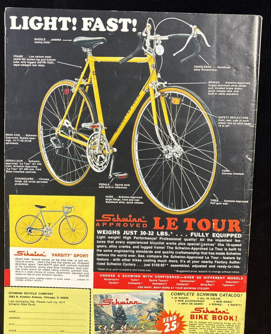 November 1974 Boys Life Magazine OJ Simpson – Phil and Cory Castinetti ...